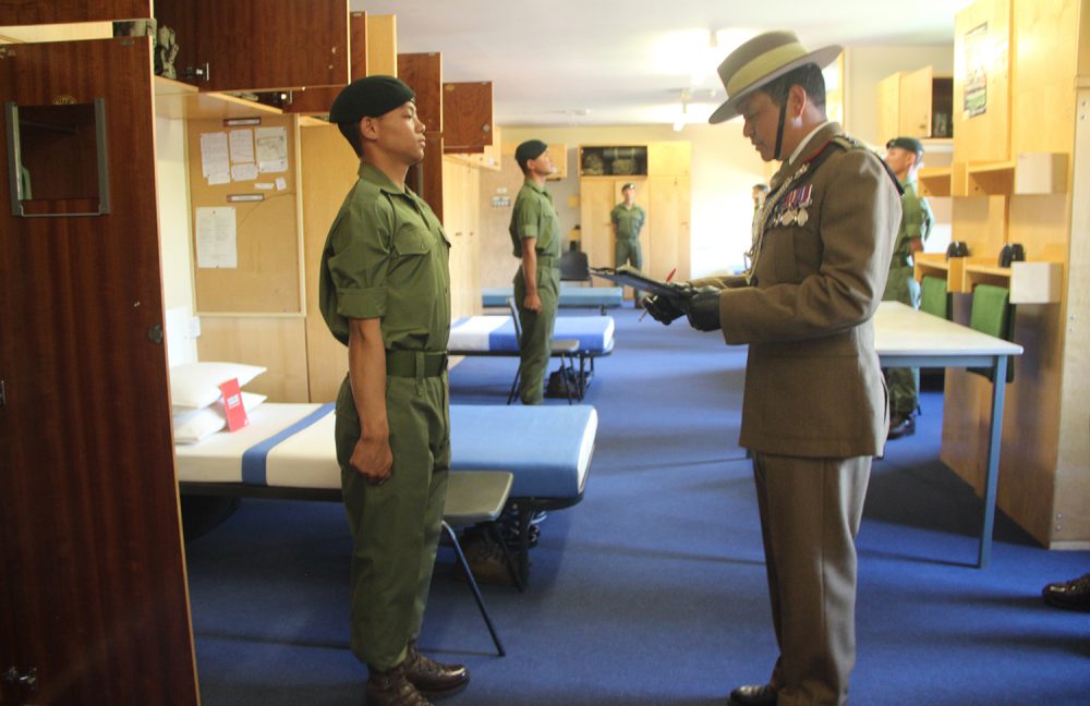 Passing Off the Square completed for Recruit Intake 23 - Gurkha Brigade ...