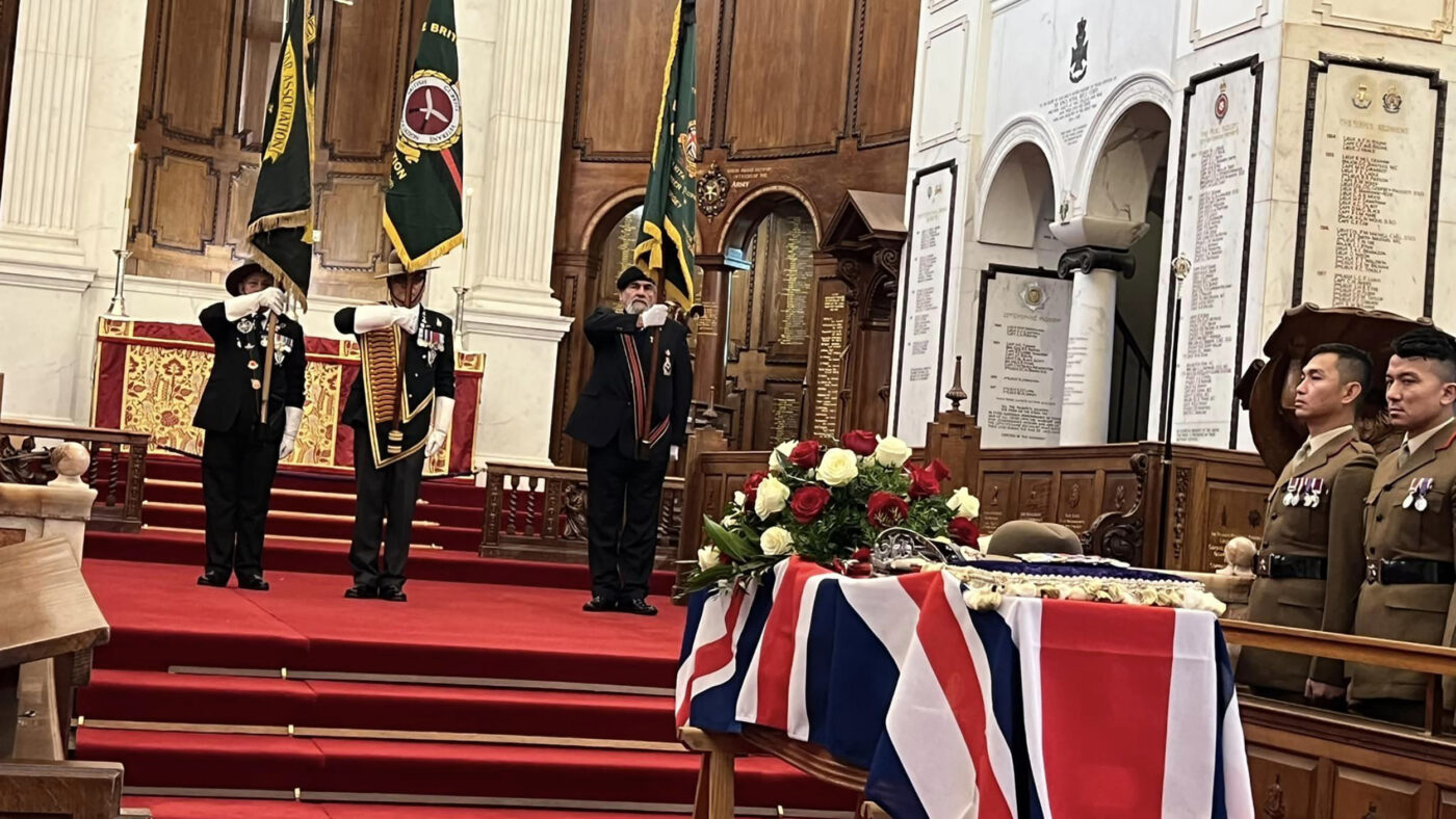 Funeral Service - Major Ganesh Kumar Rai - The Royal Gurkha Rifles ...