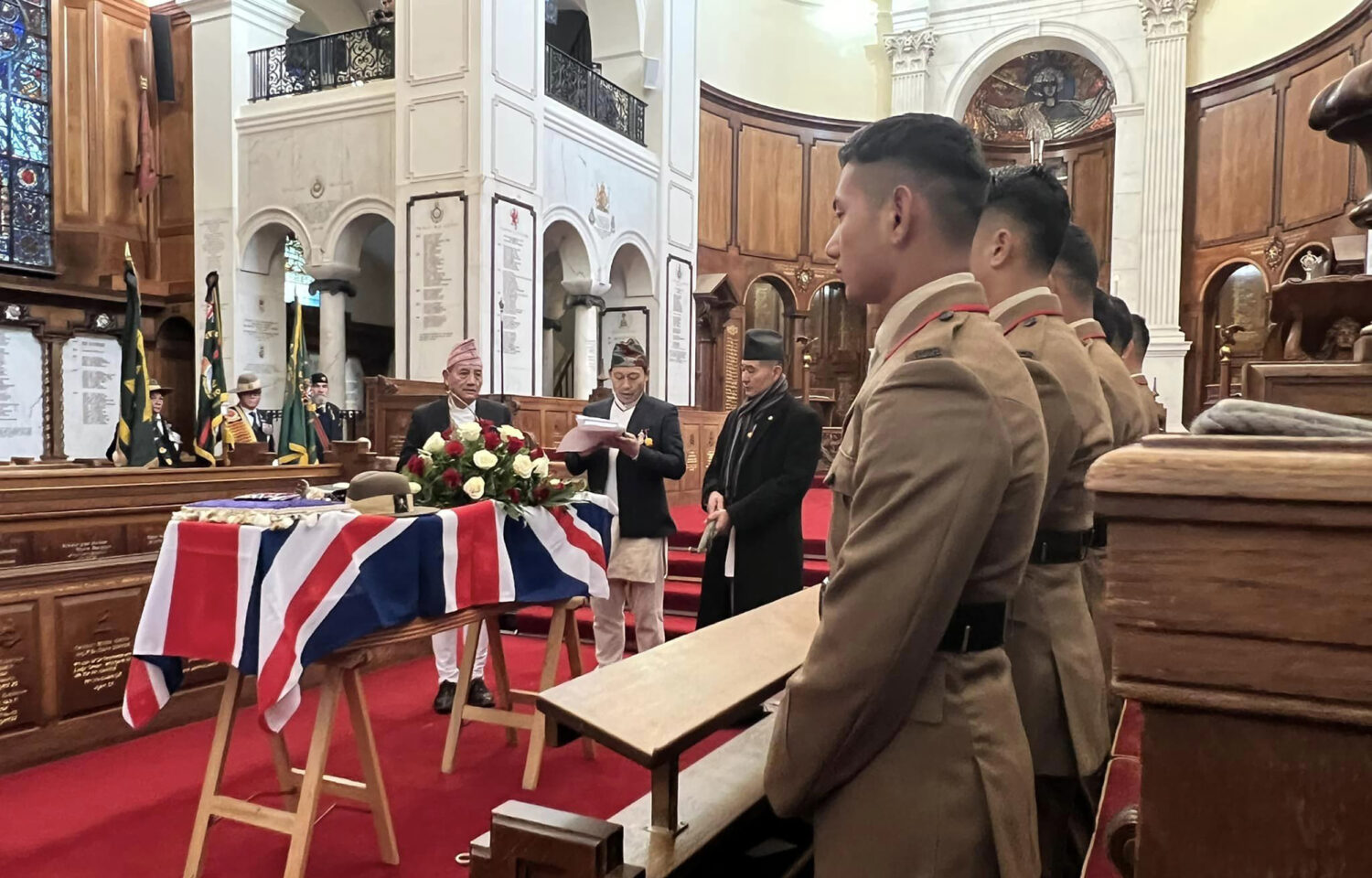 Funeral Service - Major Ganesh Kumar Rai - The Royal Gurkha Rifles ...