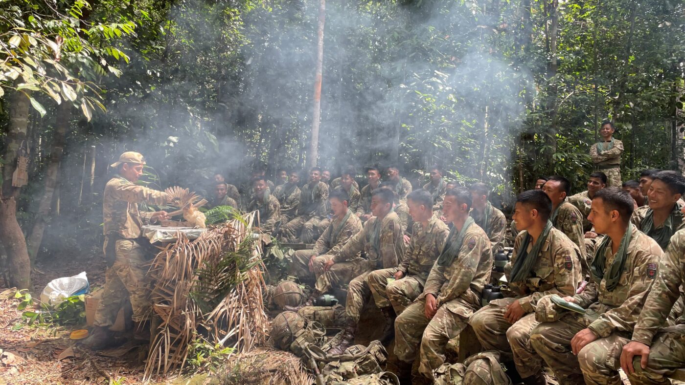 Induction Training for Recruit Intake 23 in Brunei - Gurkha Brigade ...