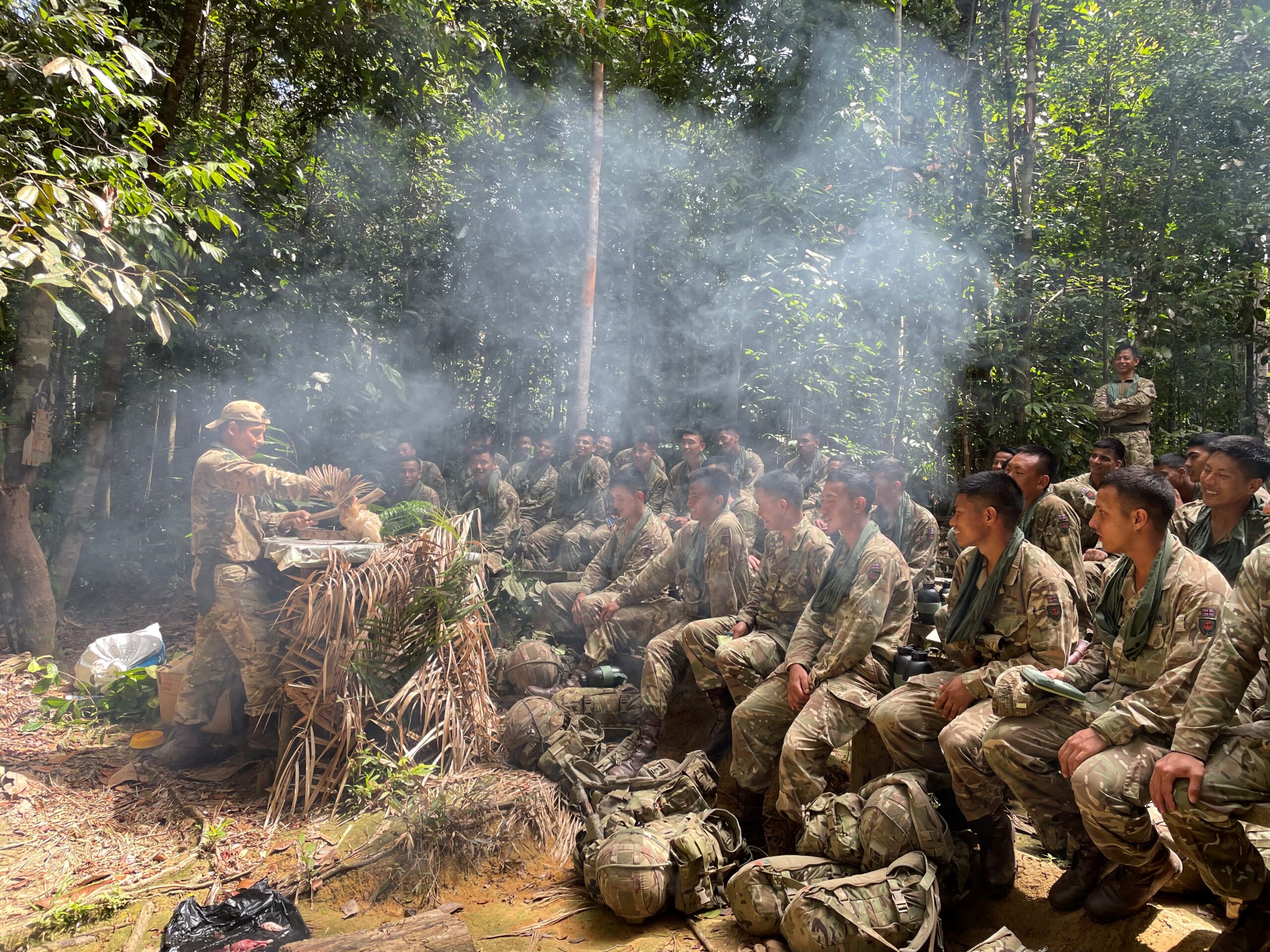 Induction Training for Recruit Intake 23 in Brunei - Gurkha Brigade ...