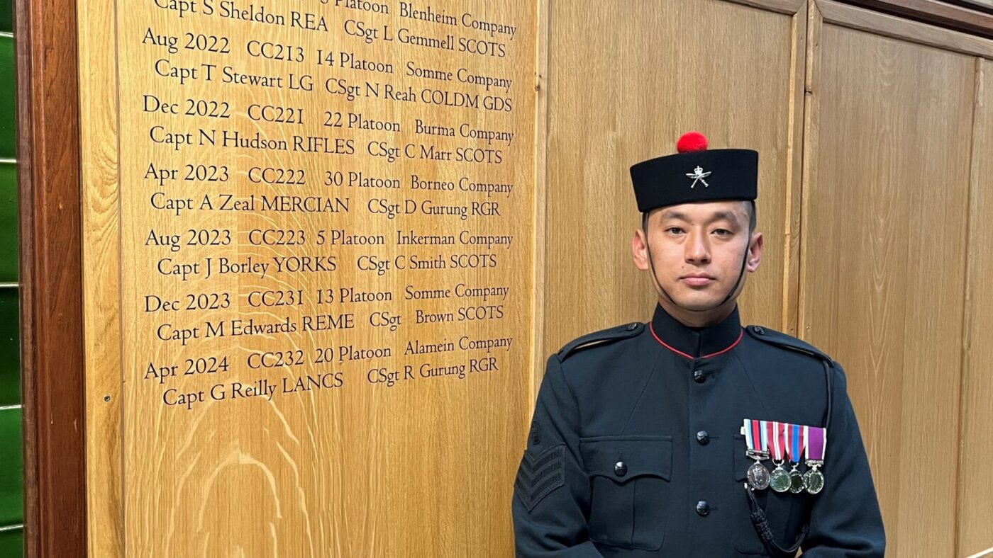 Sovereign’s Banner Competition at the Royal Military Academy Sandhurst ...