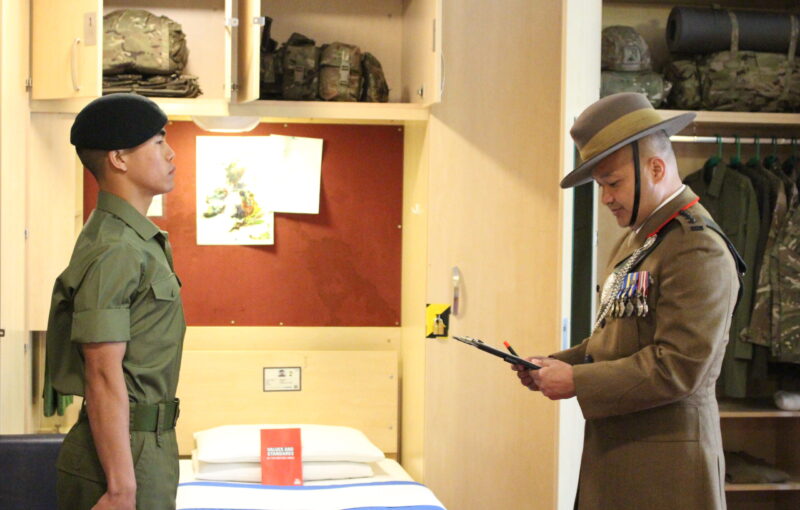 Recruit Intake 2024 Reach the Pass of The Square Stage - Gurkha Brigade ...