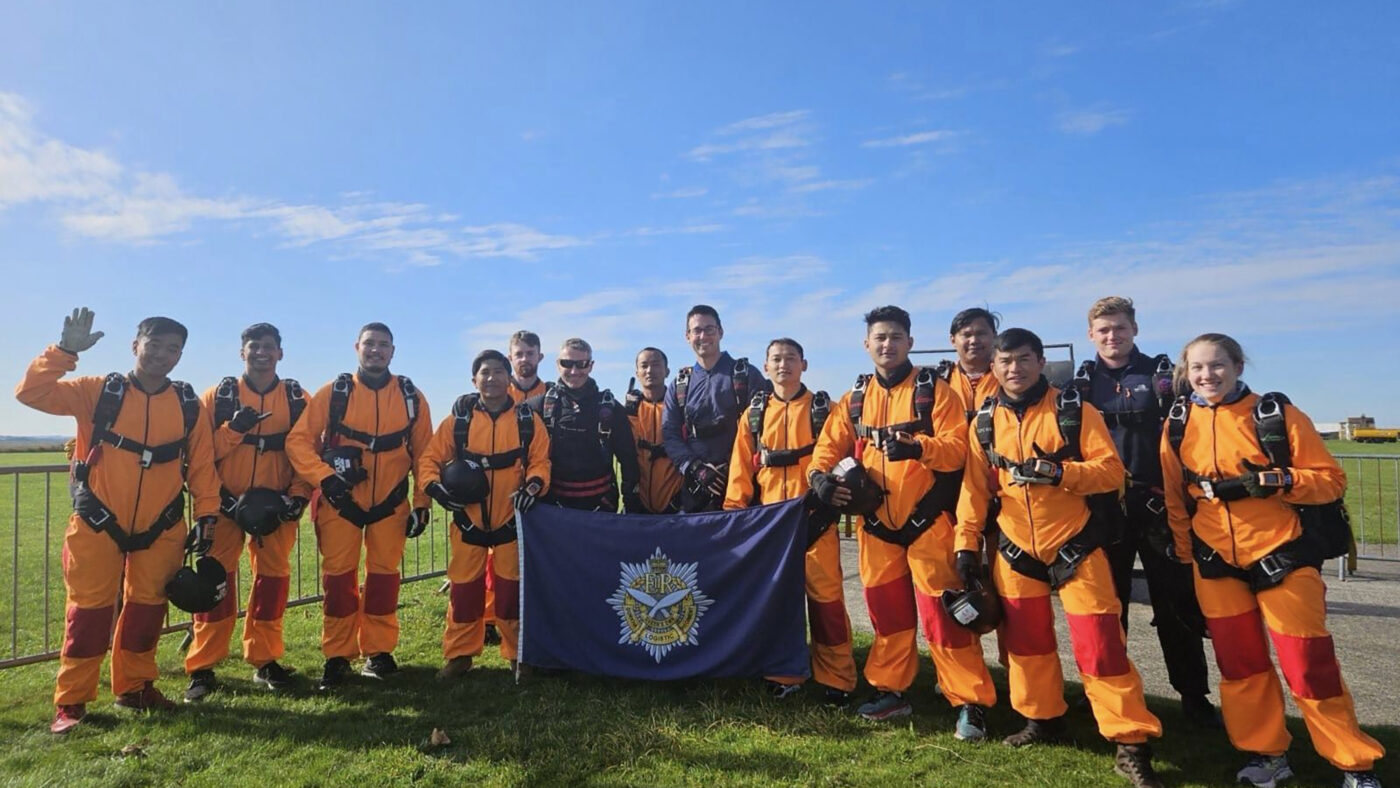 Gurkhas from QOGLR Complete the Basic Parachuting Course - Gurkha ...
