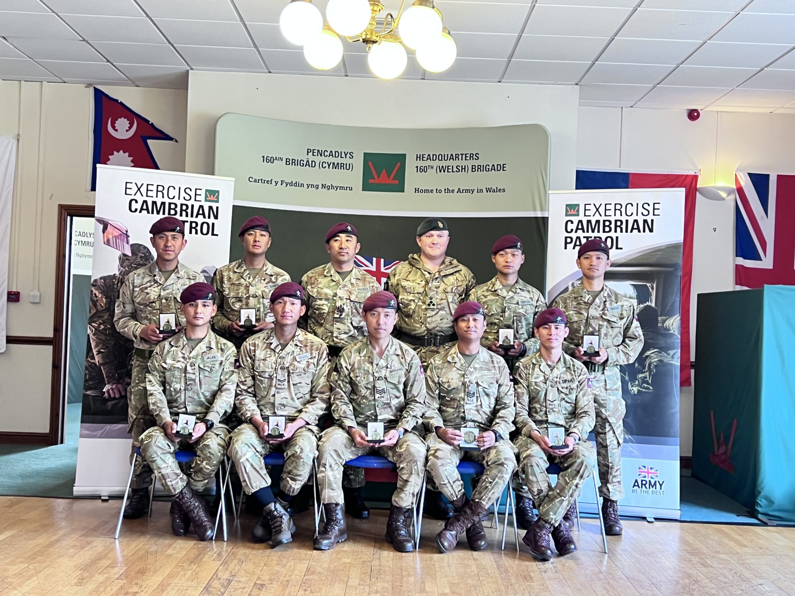The Second Battalion, The Royal Gurkha Rifles secure a Gold Medal ...