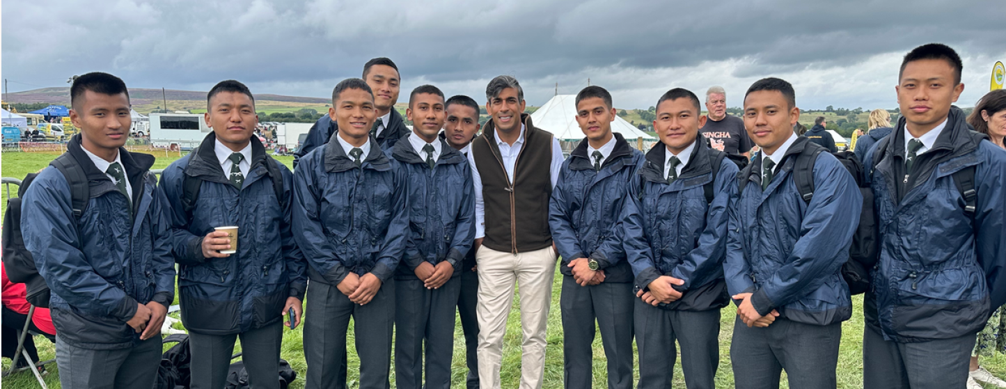 Recruit Intake 24 Visit the Wensleydale Show 2024 - Gurkha Brigade ...