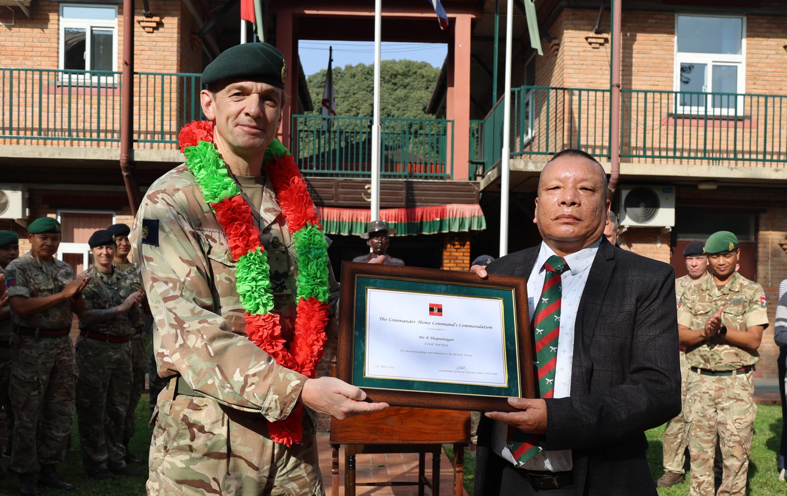 Home Command's Visit to the British Gurkhas Nepal - Gurkha Brigade Association