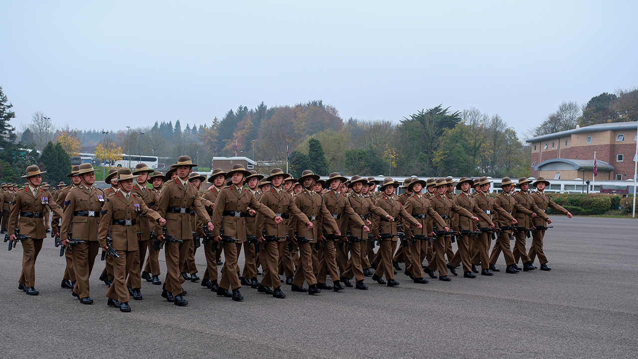 Recruit Intake 24 Complete their Infantry Soldier Training in Catterick ...