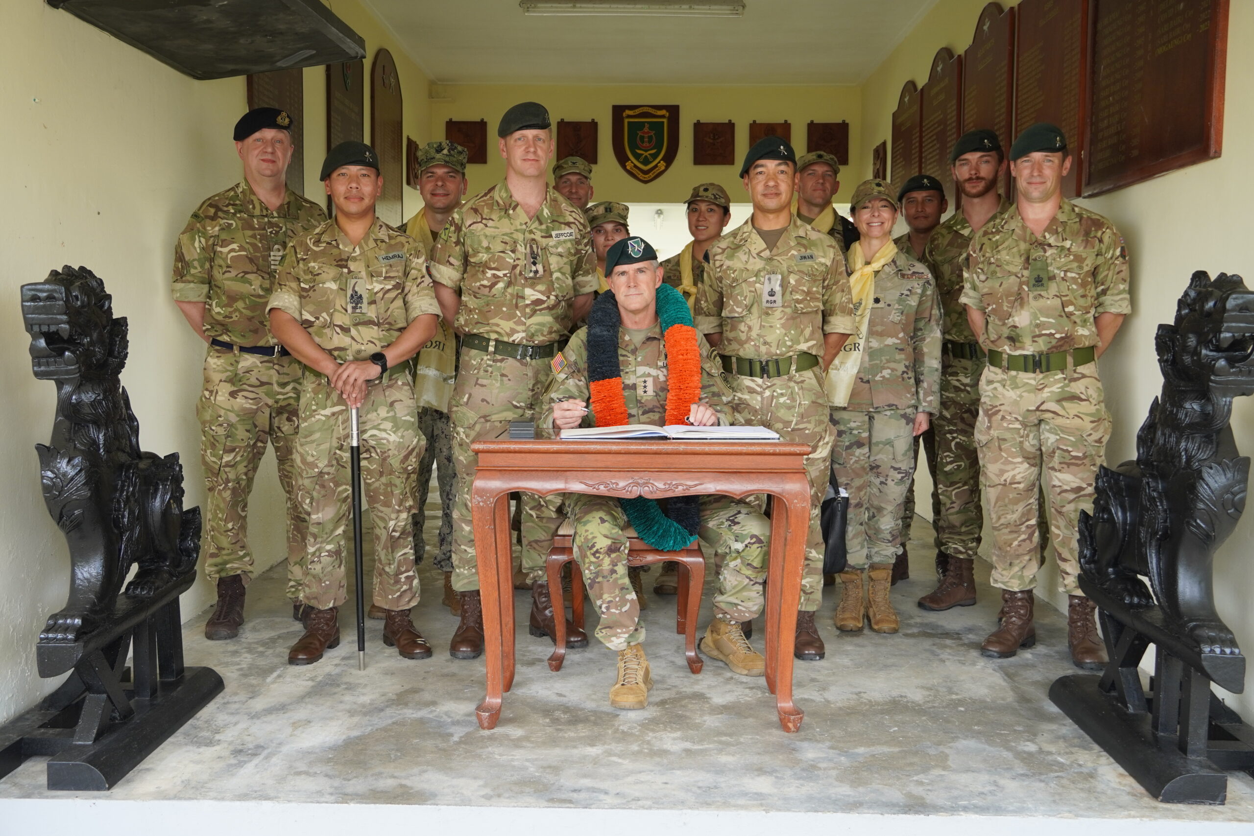 Deputy Commander Indo-Pacific Command visits 1 RGR - Gurkha Brigade ...