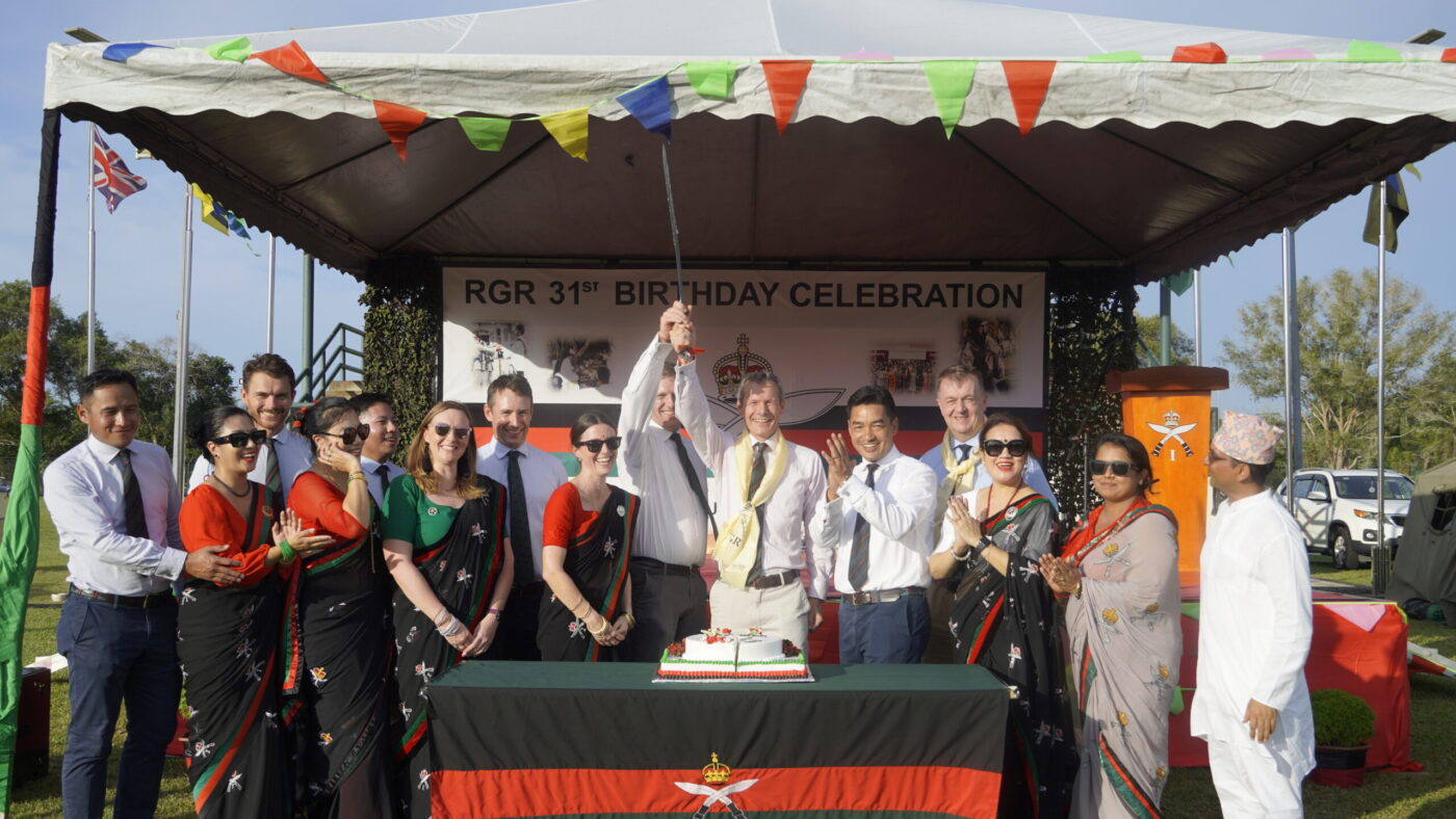 Celebrating the 31st Birthday of The Royal Gurkha Rifles in Brunei ...