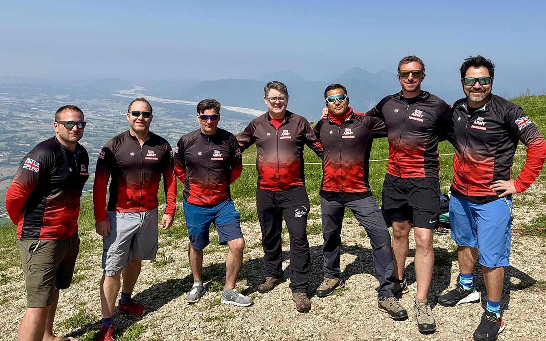 Army Paragliding in Gemona, Italy - Gurkha Brigade Association