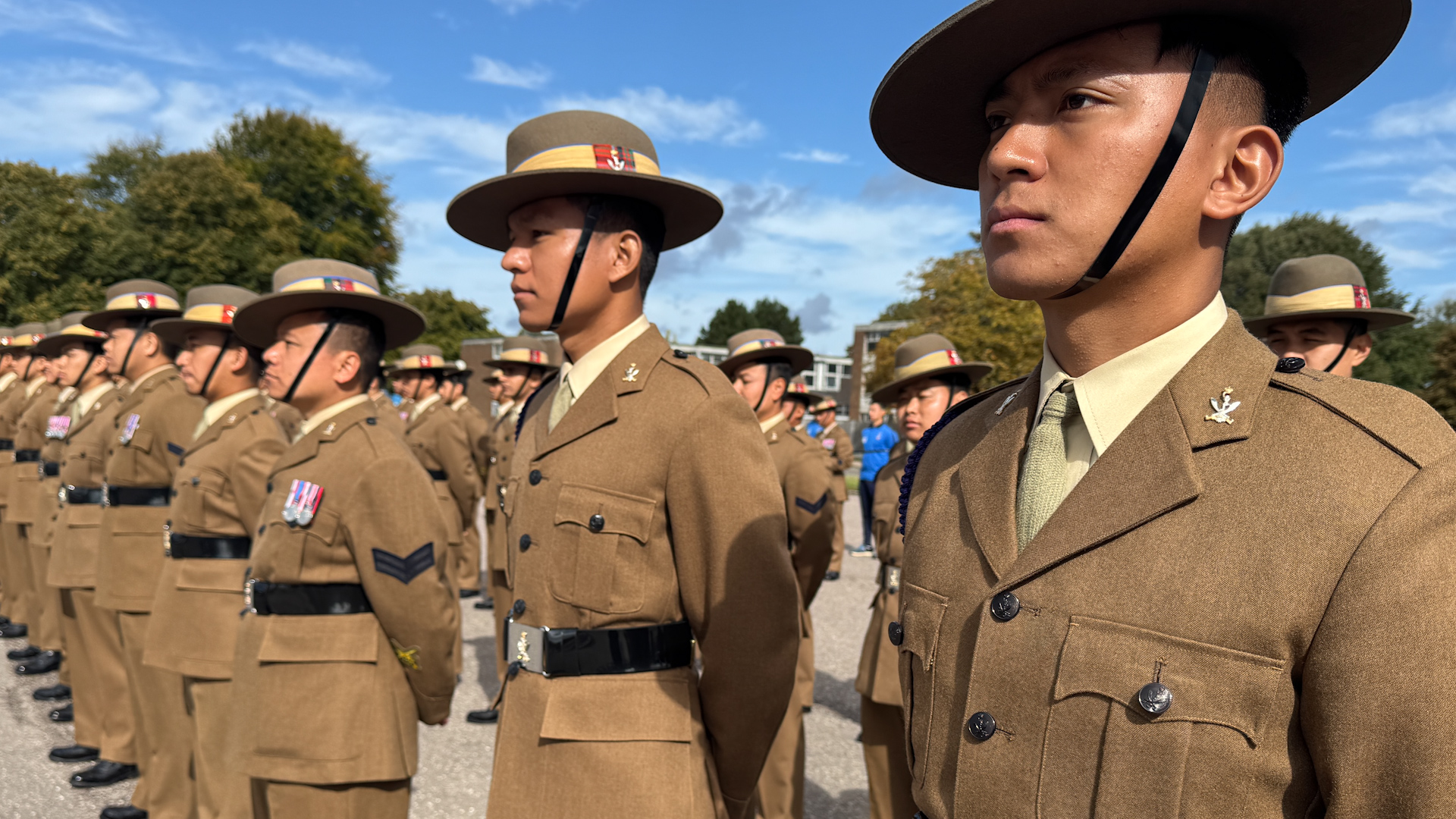 Queen's Gurkha Signals parade marks birthday and new Squadron - Gurkha ...