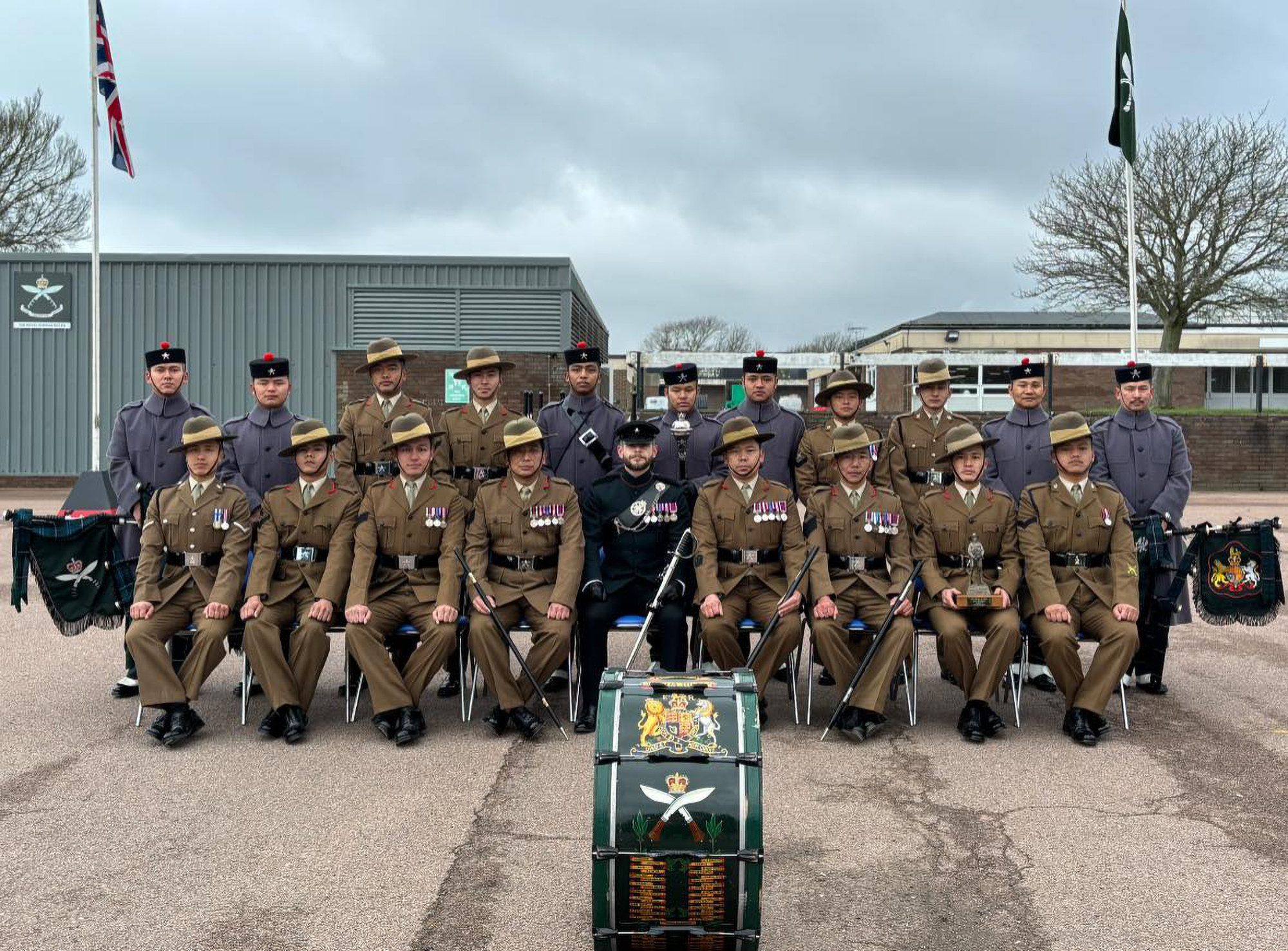 Drill Excellence on the Latest Drill Instructor Course - Gurkha Brigade ...